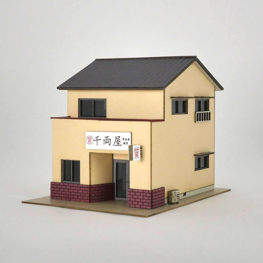 Pawn Shop | PRODUCT- miniature paper kit - – Tokyo Diorama Factory