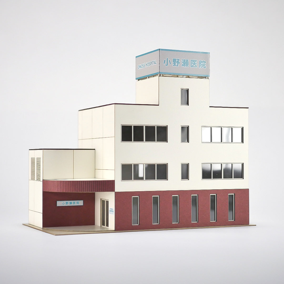 Hospital | PRODUCT- miniature paper kit - – Tokyo Diorama Factory