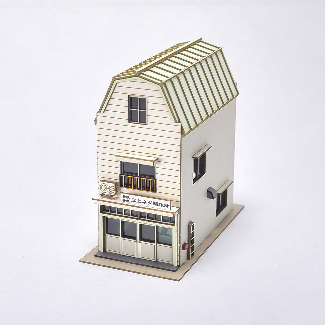 Small Factory A | PRODUCT- miniature paper kit - – Tokyo Diorama Factory