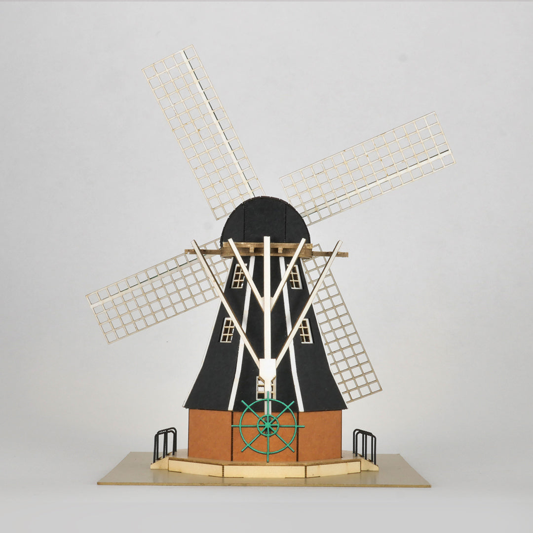 Windmill | PRODUCT- miniature paper kit - – Tokyo Diorama Factory